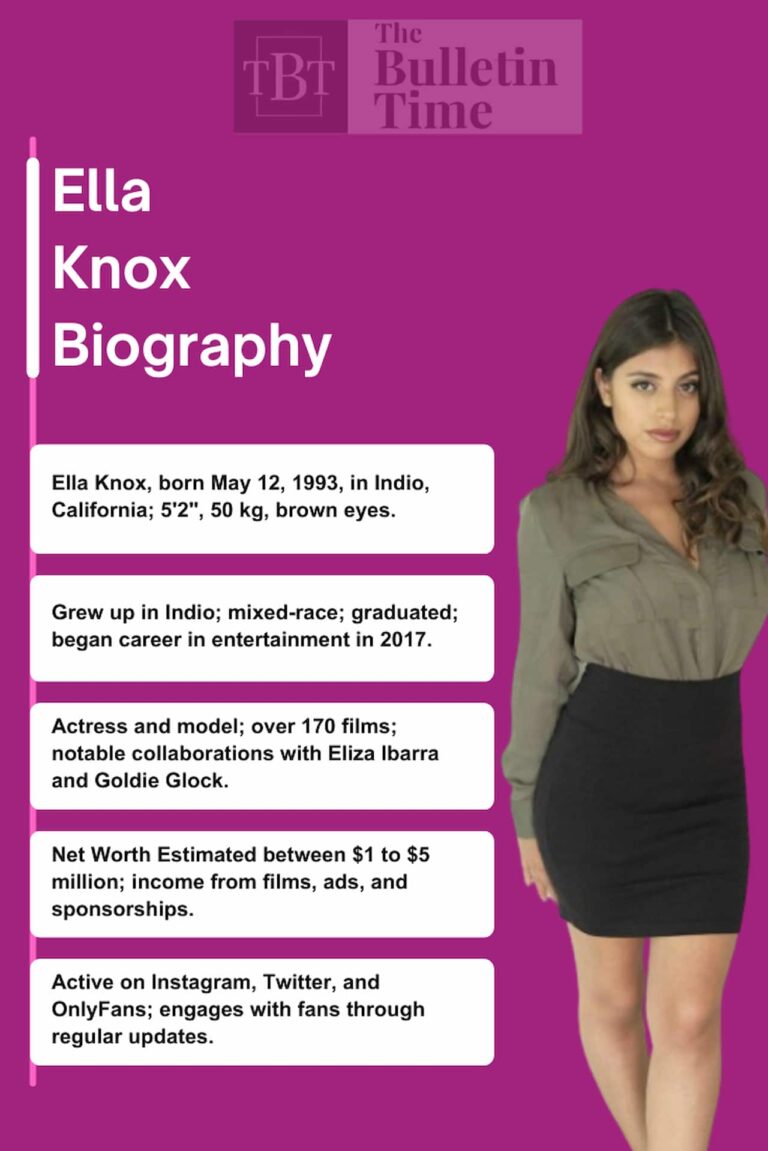 Ella Knox Biography, Age, Height, Early Life, Professional Life ...