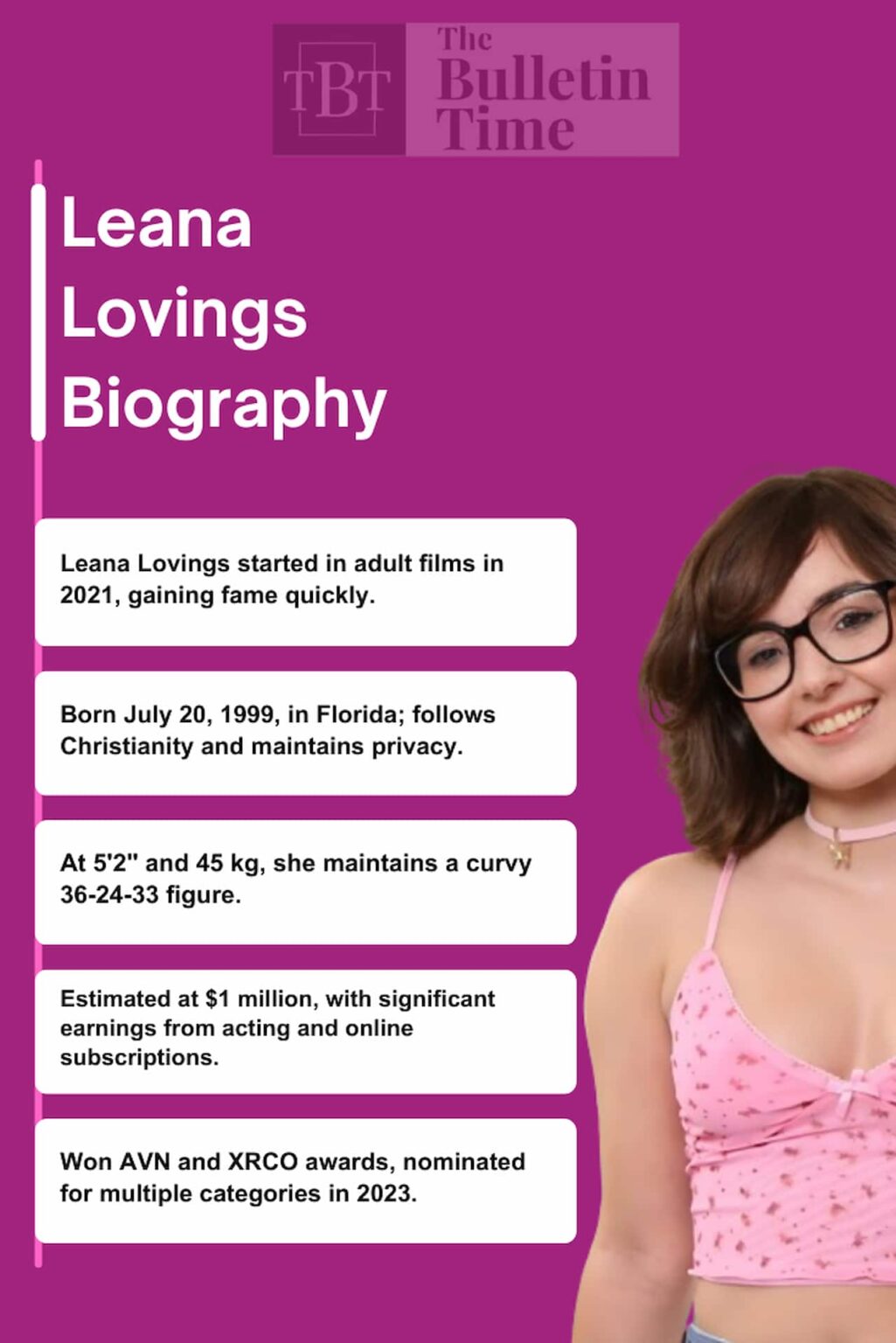 Leana Lovings Biography Wiki Net Worth Age Height Weight Awards 4529