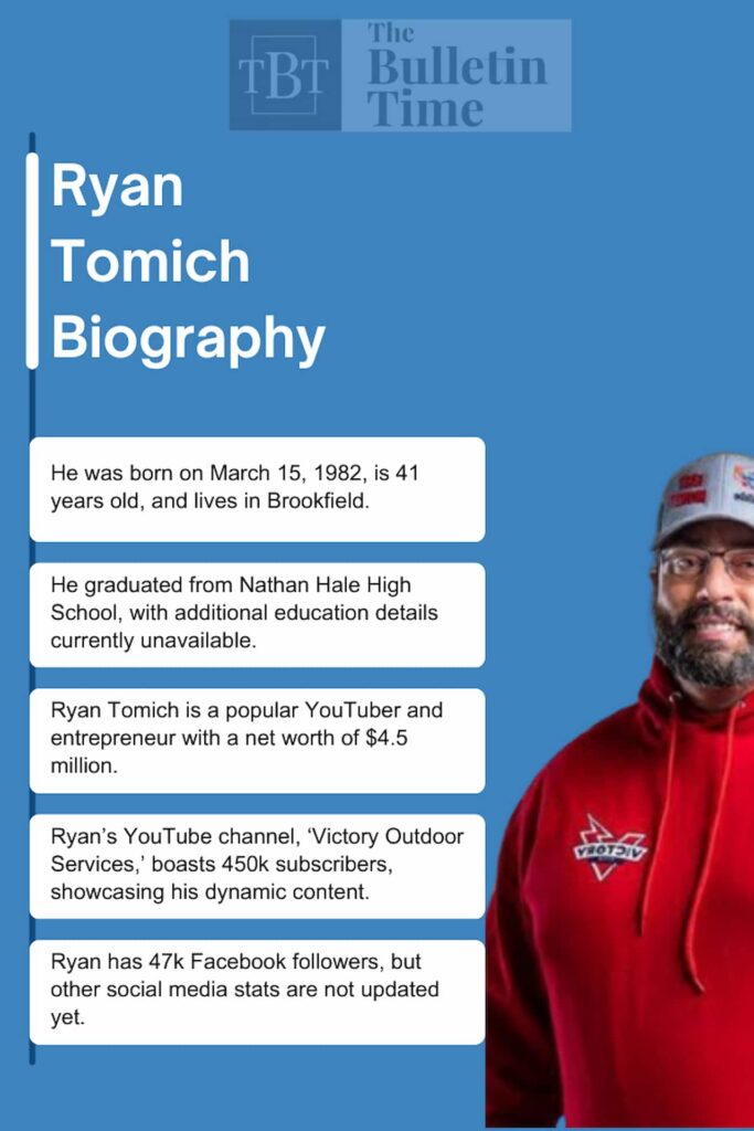Ryan Tomich Net Worth 2024, Wiki, Personal Life, Education, Unknown ...