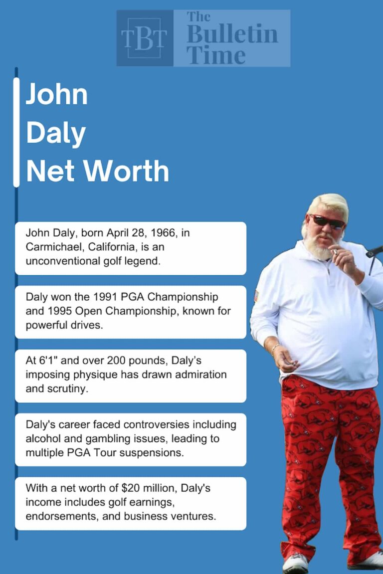 John Daly Net Worth 2024, Biography, Professional Life, Net Worth, and ...