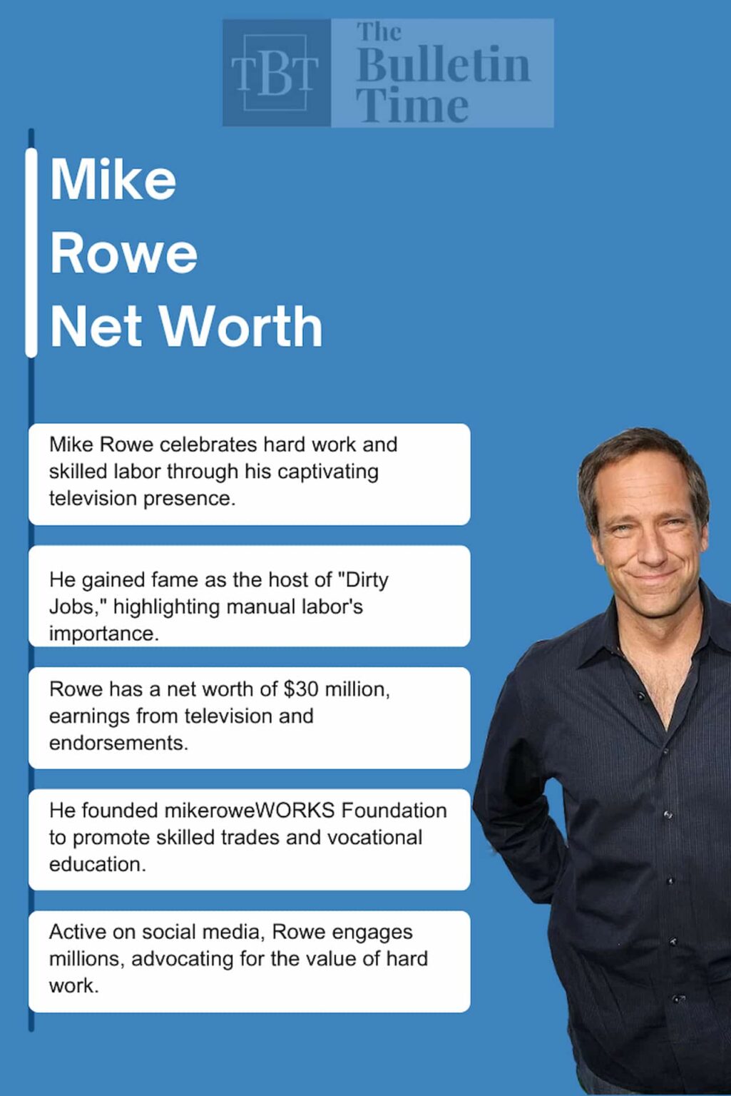 Mike Rowe Net Worth 2024, Biography, Professional Life, Net Worth, and ...