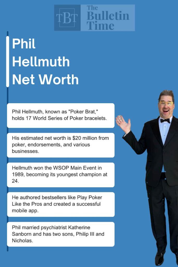 Phil Hellmuth - Net Worth 2024, Biography, Personal Life, Professional ...