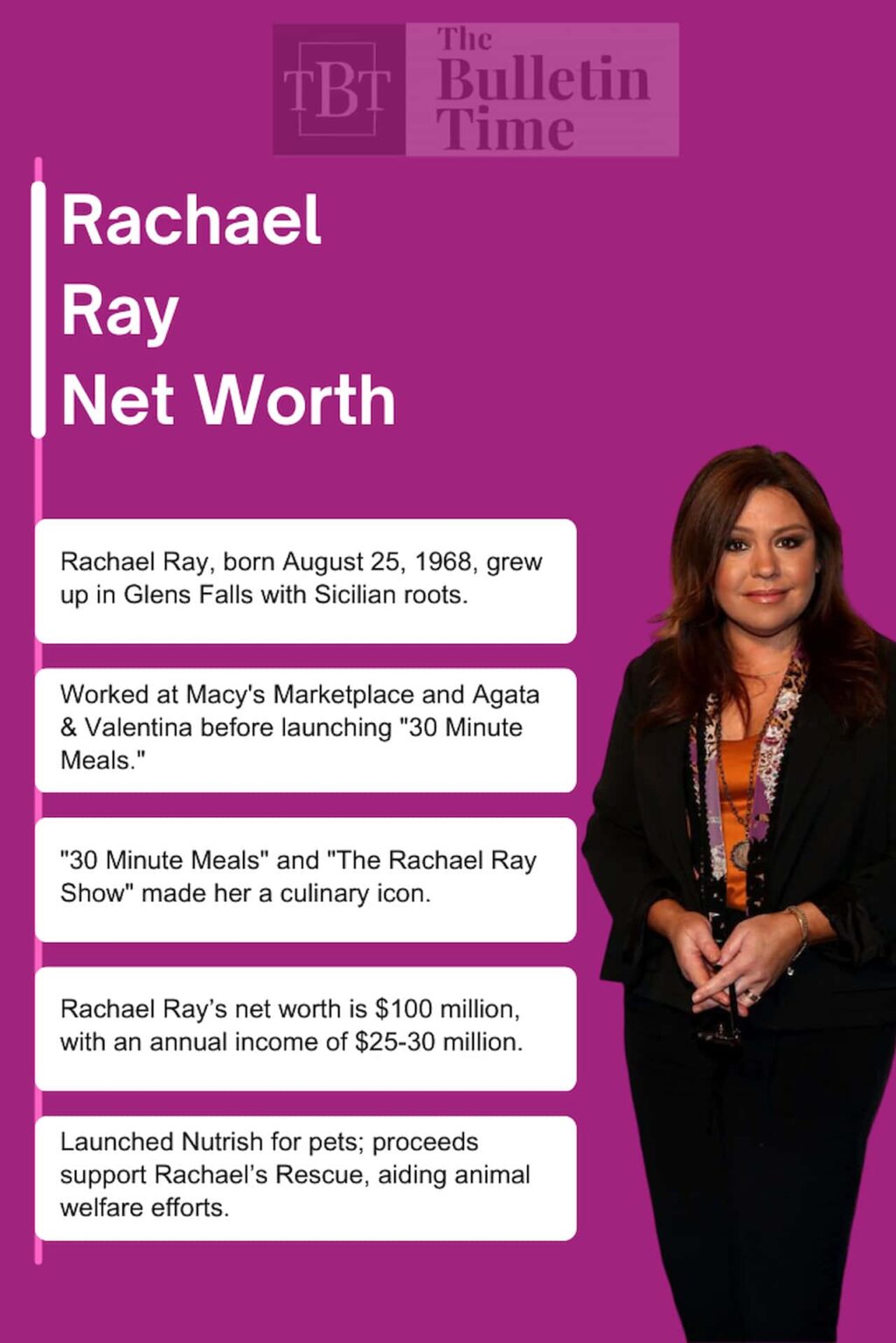 Rachael Ray Net Worth 2024, Biography, Professional Life, Net Worth ...