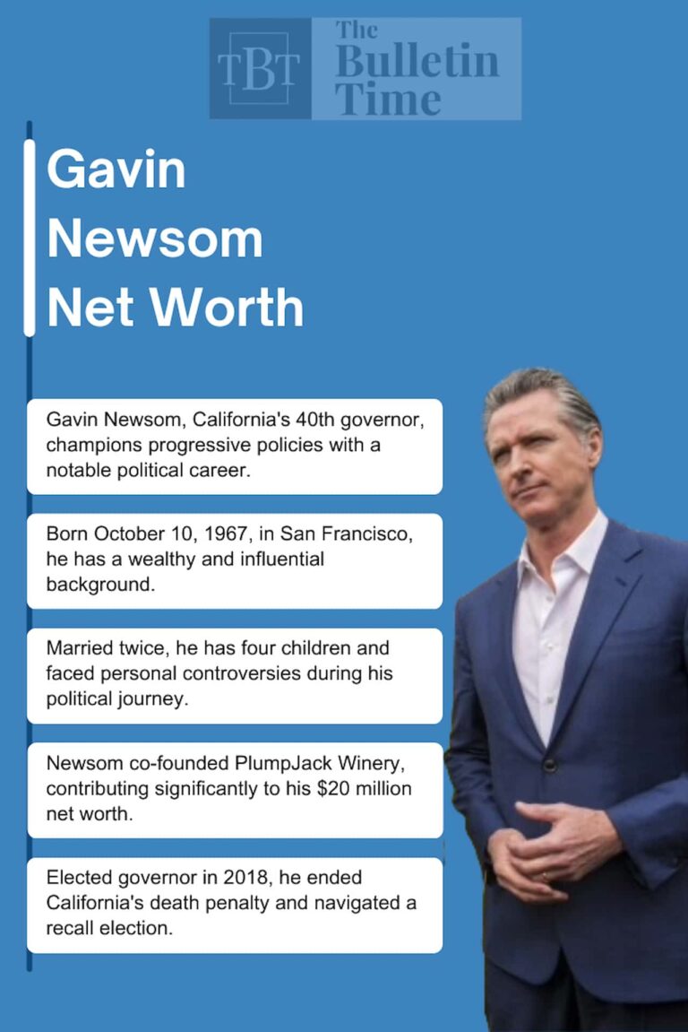 Gavin Newsom Net Worth 2024, Biography, Professional Life, Net Worth ...